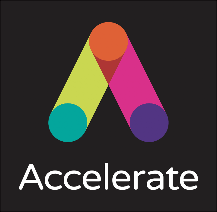 Our logo - Accelerate