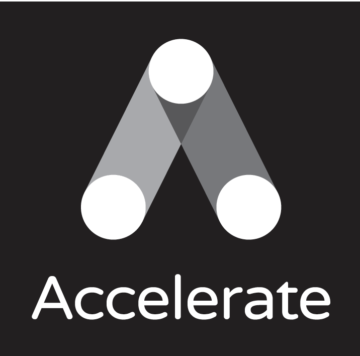 Our logo - Accelerate